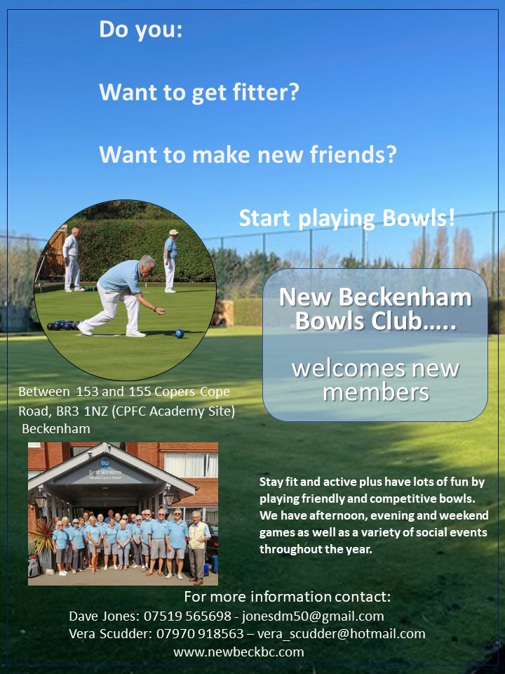 Get fit, make new friends, play bowls – New Beckenham Bowls Club is ...